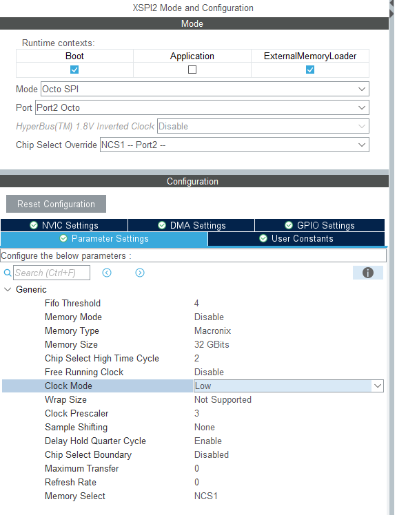 Solved: NUCLEO-H7S3L8 Debugging Code Running from XSPI NOR ...